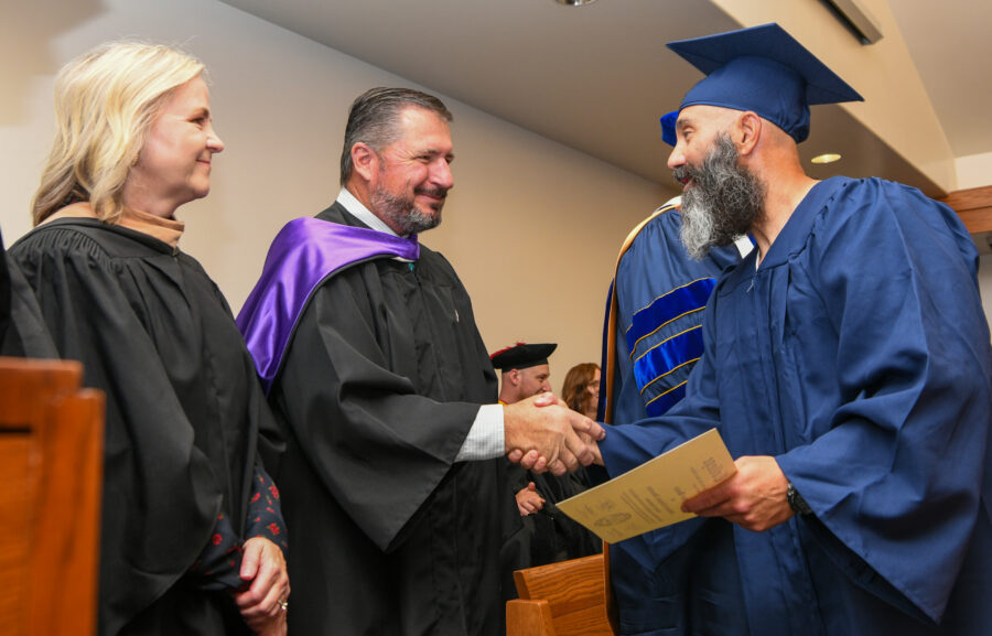 Snow College Holds Inaugural Graduation At CUCF | UDC – Corrections